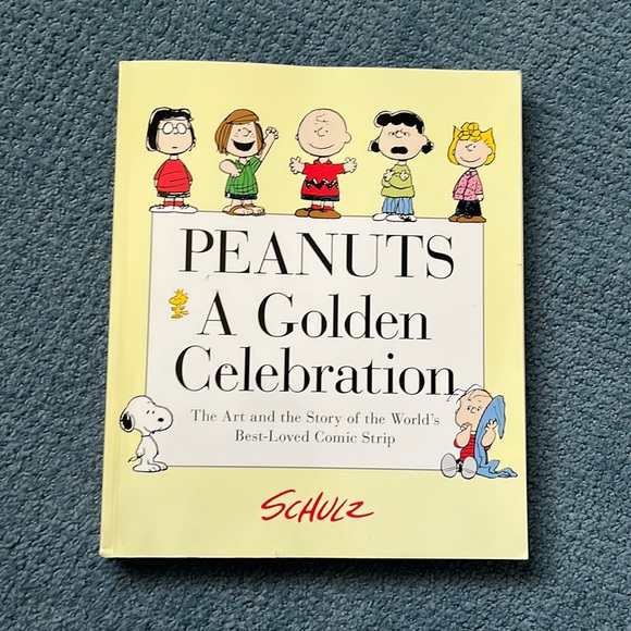 Other | Peanuts A Golden Celebration By Schulz Book | Poshmark